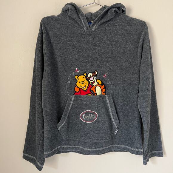 Disney | Tops | Vintage 9sy2k Disney Pooh Tigger Buddies Fleece ...